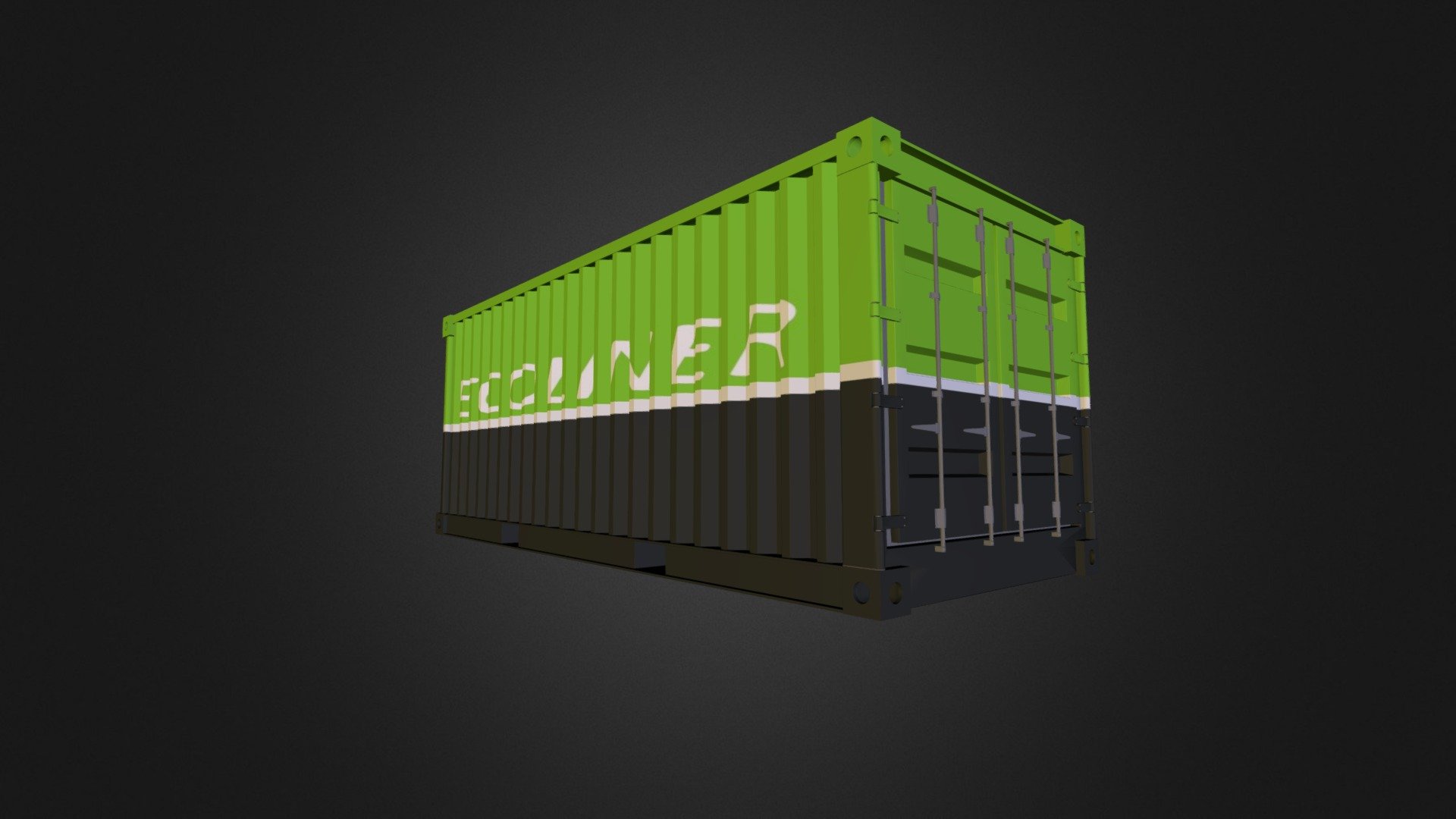 Ecoliner Container - 3D model by Tijmenvandenban [74a5174] - Sketchfab