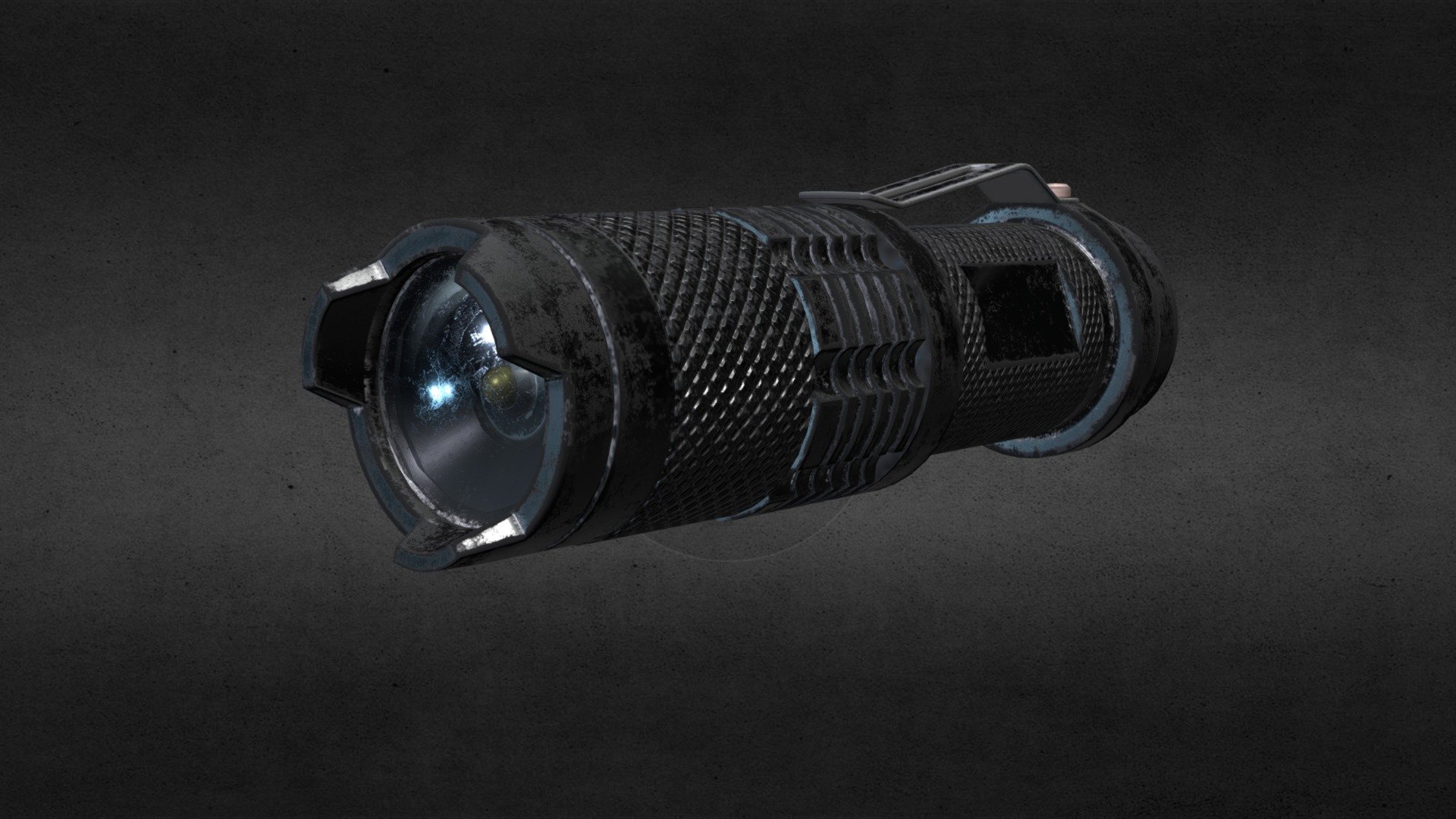 Tactical Flashlight - 3D model by Digital_Avarice [74a6c88] - Sketchfab