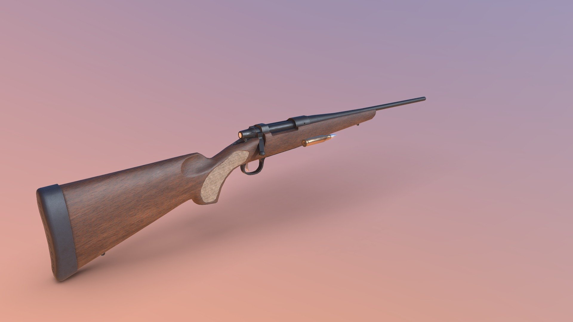 Remington Model Seven - Download Free 3D model by Red Fox / nokillnando ...