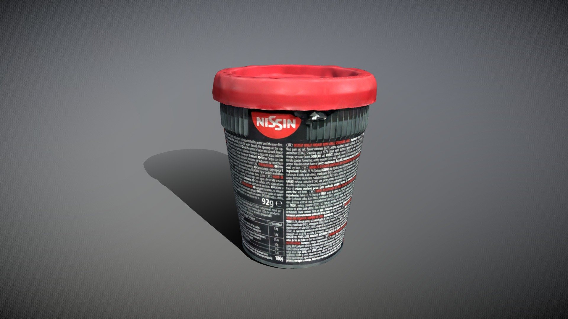 Soba Noodles - Unopened - Buy Royalty Free 3D model by The Scan Man ...