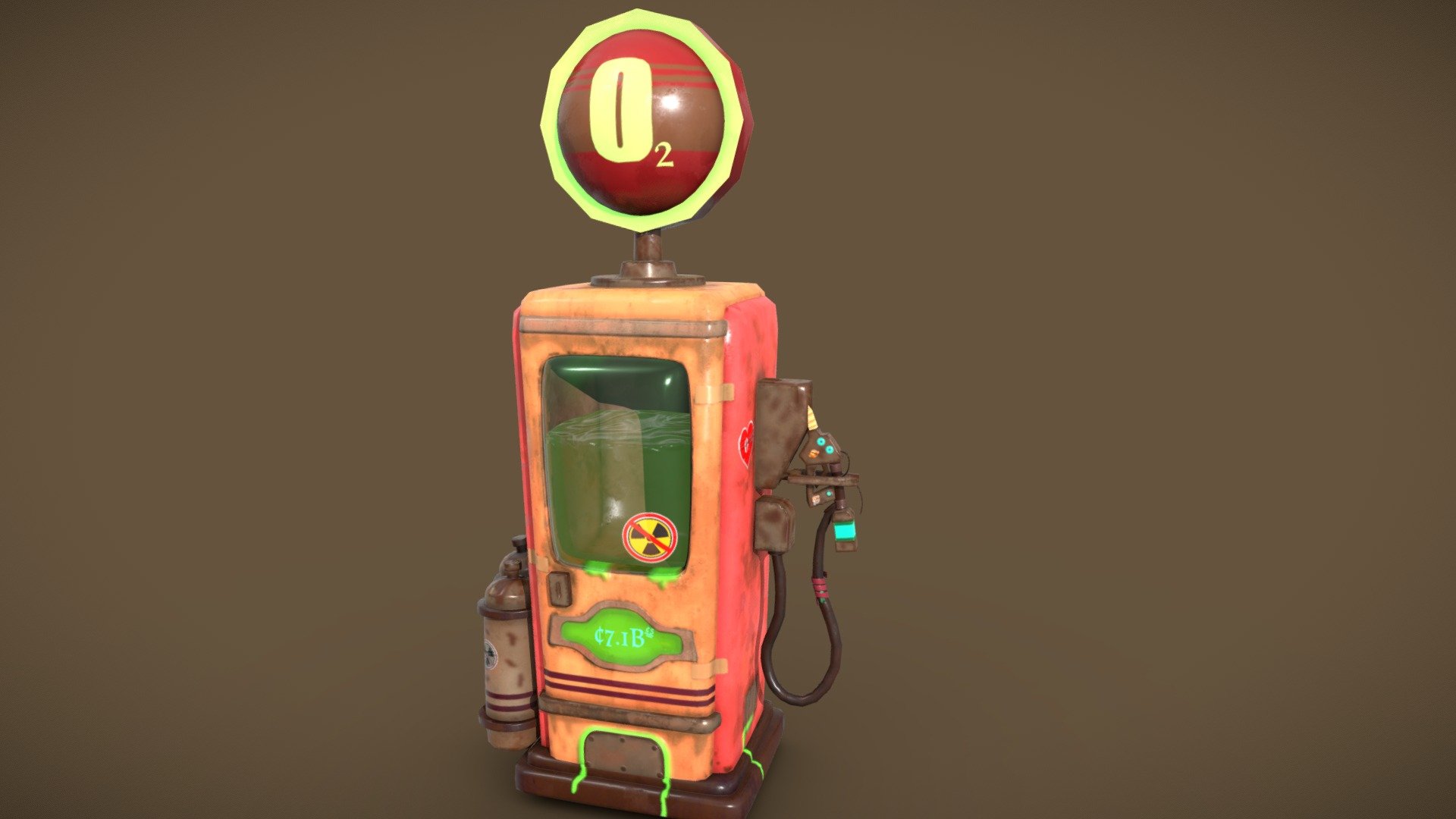 O2 Tank - 3D model by RJ Anthony (@RJAnthony) [74a9d5a] - Sketchfab