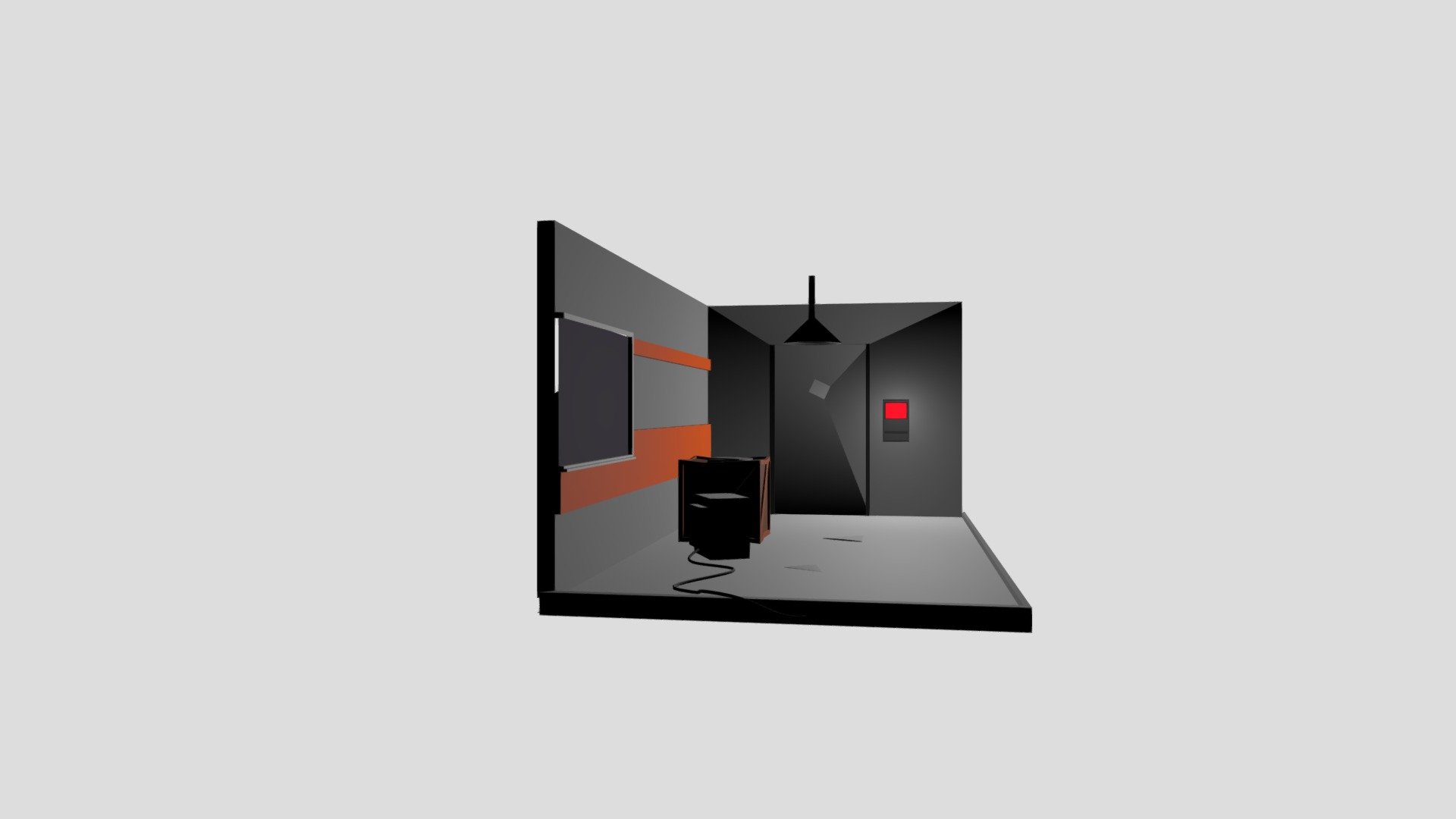 Scp-tiny-room (1) - 3D model by theyaanathanan2 (@jiu_jiu) [74aaede ...