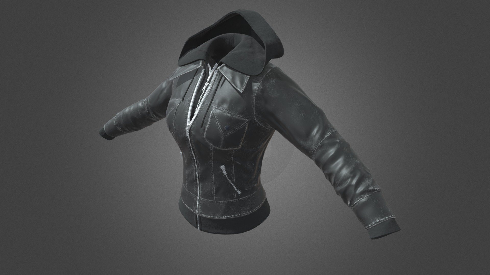 Leather Jacket - 3D model by Jay Rivers (@L33te) [74ab72f] - Sketchfab