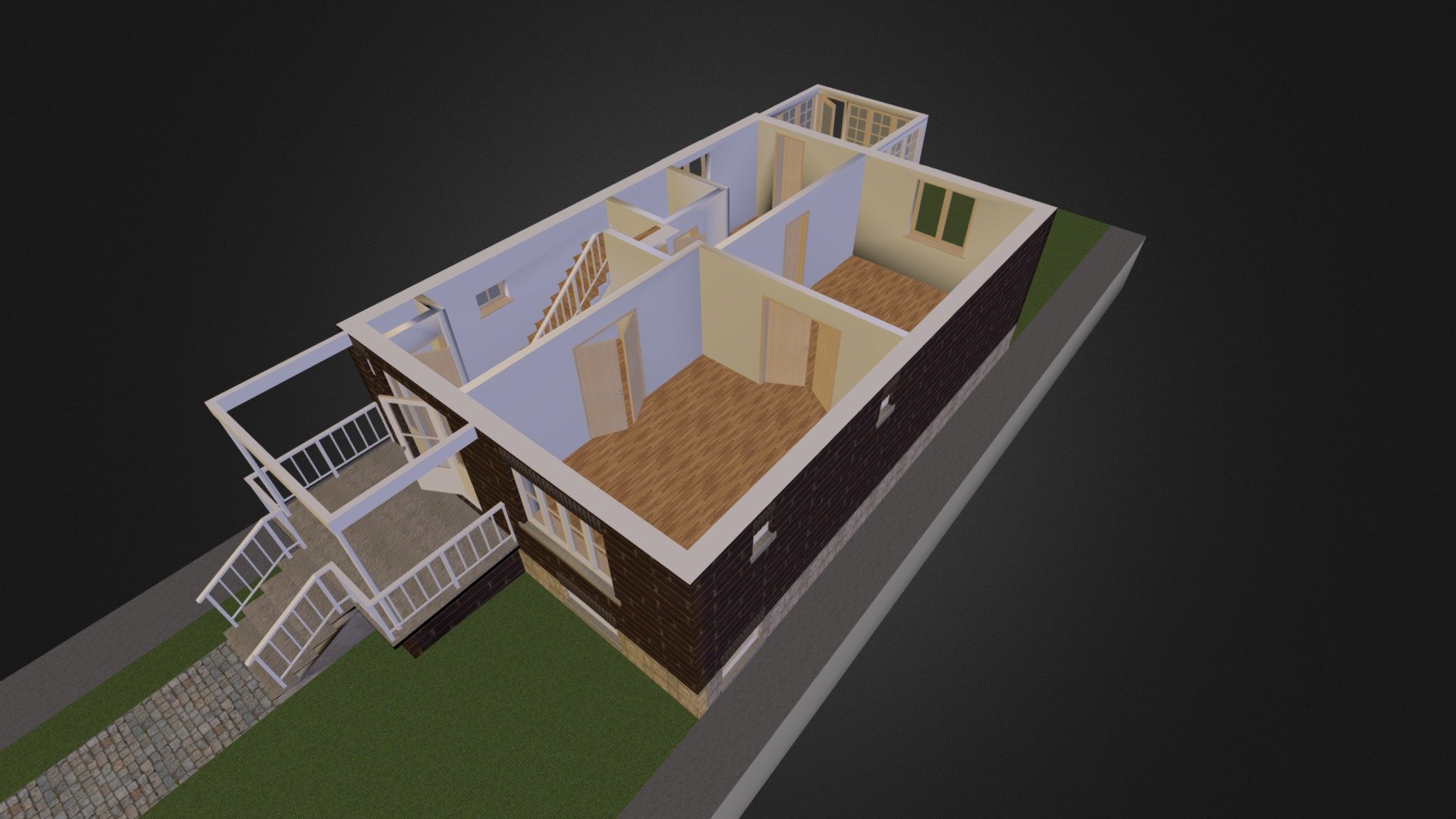 07-89 Ground Floor - 3D model by Cadaxx Design (@cadaxx) [74ac49b ...