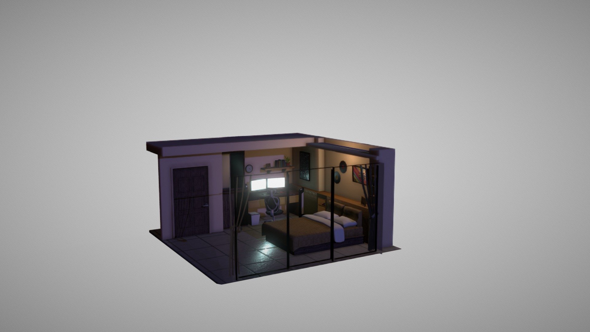 Where I live - 3D model by 1085448094 [74ac698] - Sketchfab