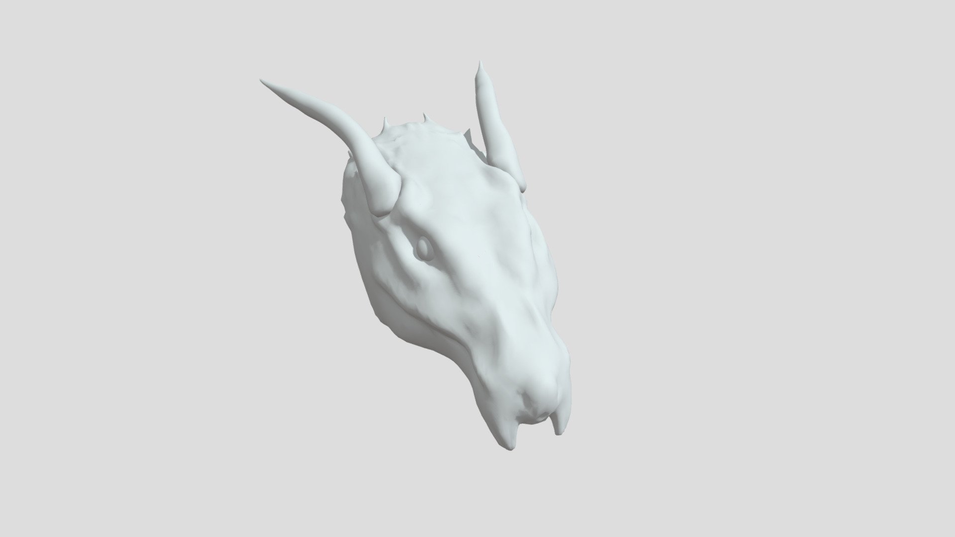 Dragon Head - Download Free 3D model by Fenris.Ideus [74ac979] - Sketchfab