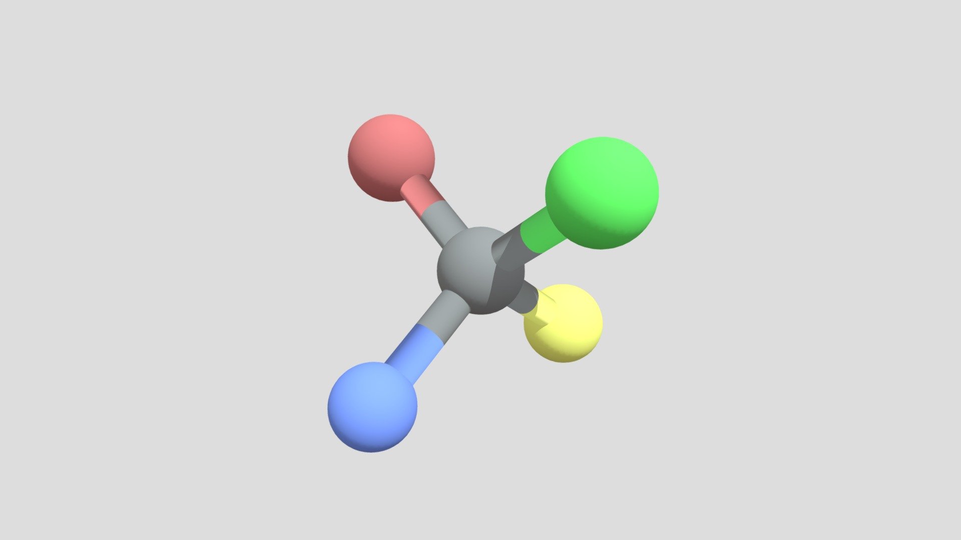 Stereochemistry Molecule: Isomer 2 - 3D model by International Medical ...