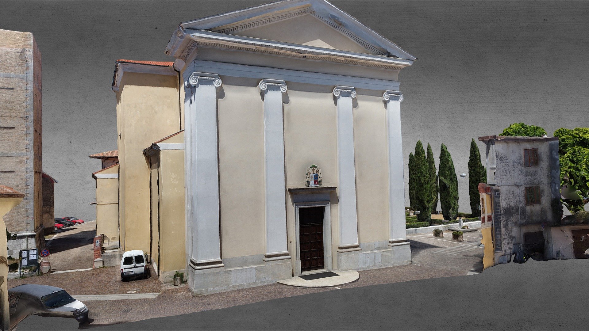 Duomo di Santa Maria Maggiore di Codroipo - Buy Royalty Free 3D model ...