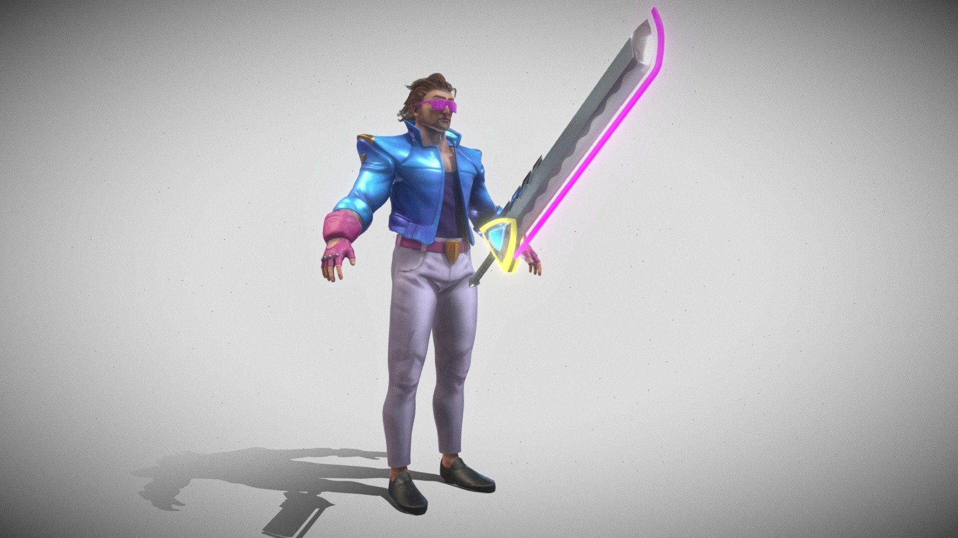 GAREN_SWORD_SLASH - 3D model by duczoey [74aeb05] - Sketchfab