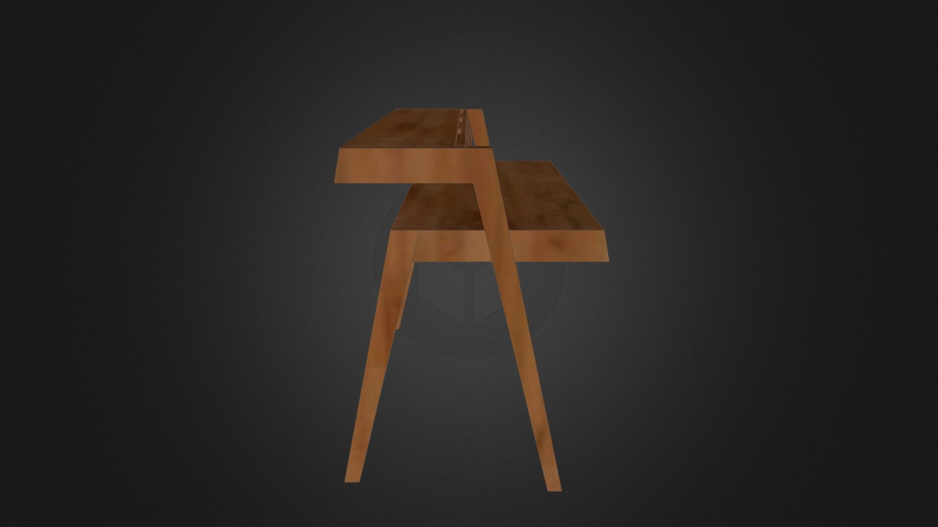 Modern Desk (Inspired by DWR) - 3D model by ryan.z.rogers [74aef7c ...