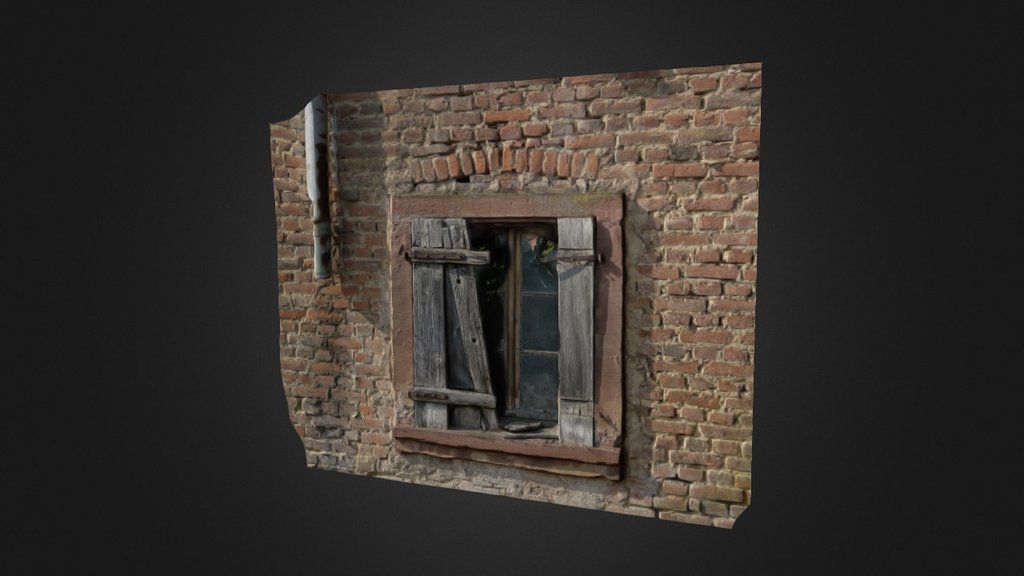 Ruined Window - 3D model by Christophe Scherrer (@xtof3d) [74b00f7 ...