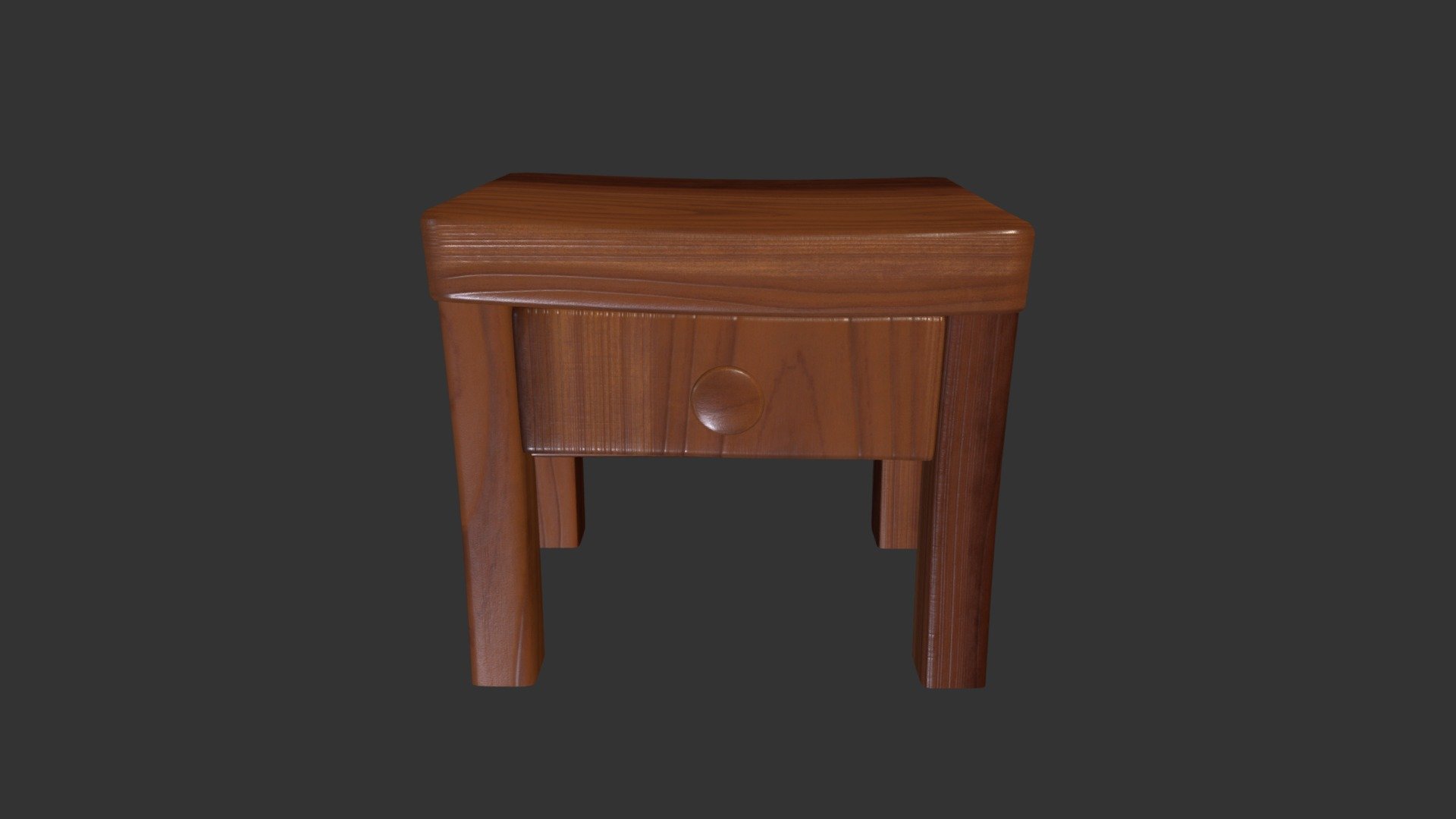 Stylized night table - 3D model by kkashyap [74b224e] - Sketchfab