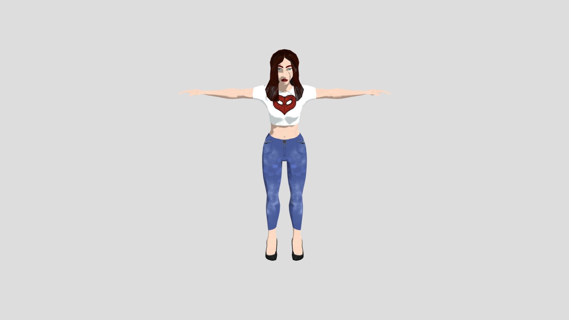 Modelado de Personajes Trabajo Final MJ Watson - Download Free 3D model ...