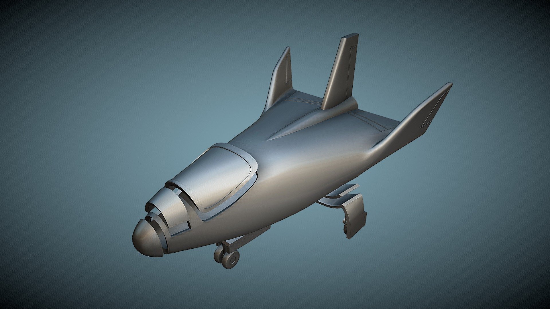 Northrop HL-10 - 3D Printable Model (*.STL) - Buy Royalty Free 3D model by wwwitalik [74b3ae7 ...