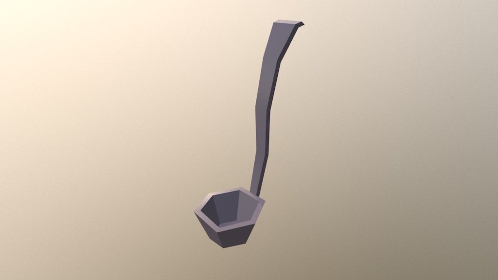 Soup Ladle - Download Free 3D model by Inuciian [74b3e9d] - Sketchfab