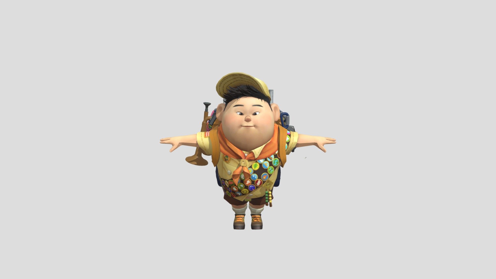 Russell - Download Free 3D model by Jamessmartguy (@Jamefan2004 ...