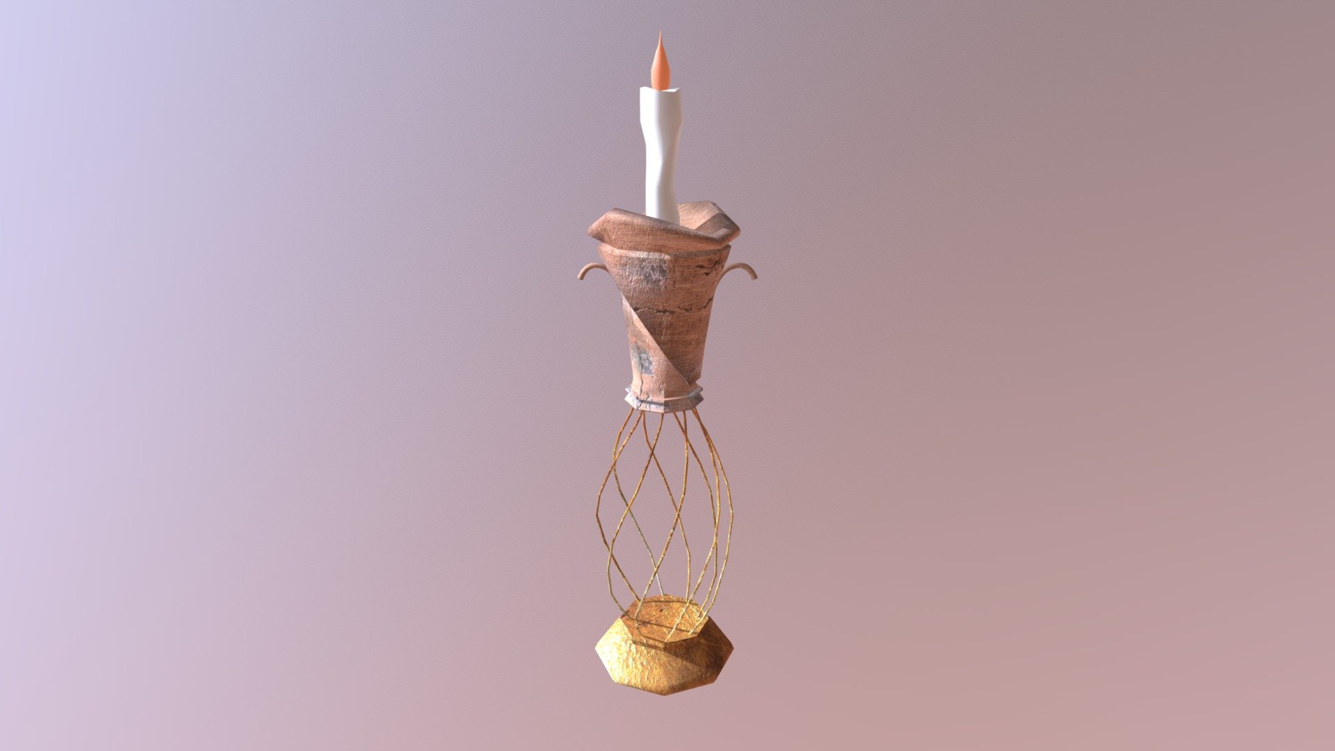 assignment_2_concept design_candlestick - 3D model by ShuangHuang ...