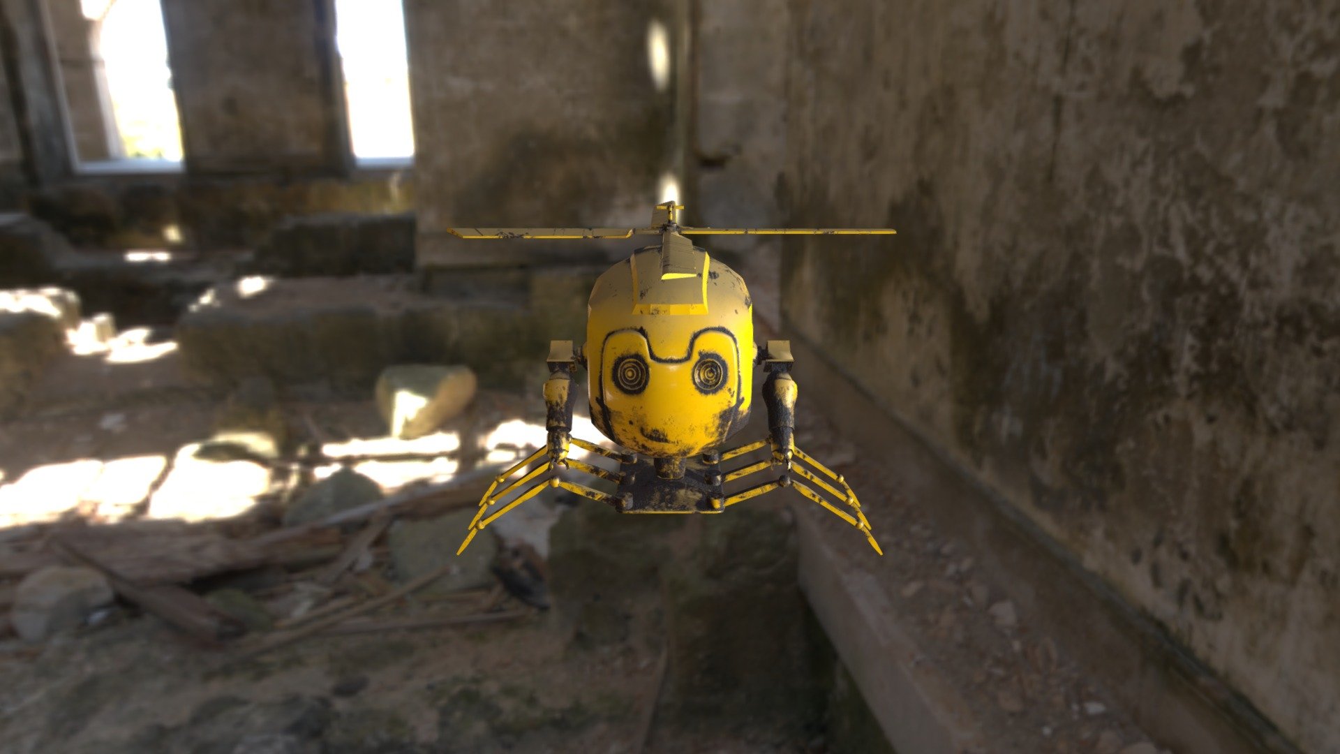P-Bot - 3D model by McWookie [74b49d1] - Sketchfab