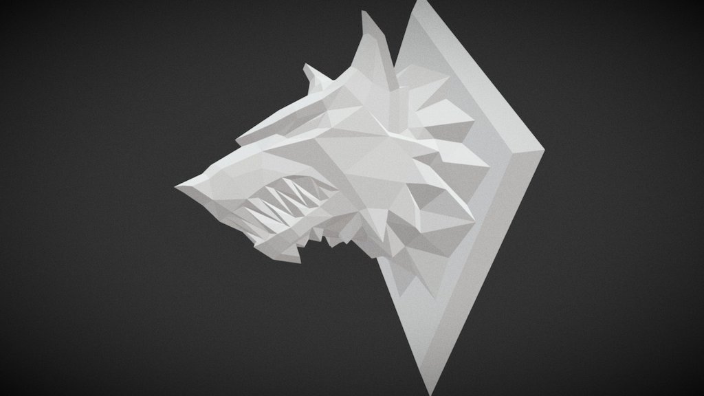 Space wolf head - 3D model by falseowl [74b5826] - Sketchfab