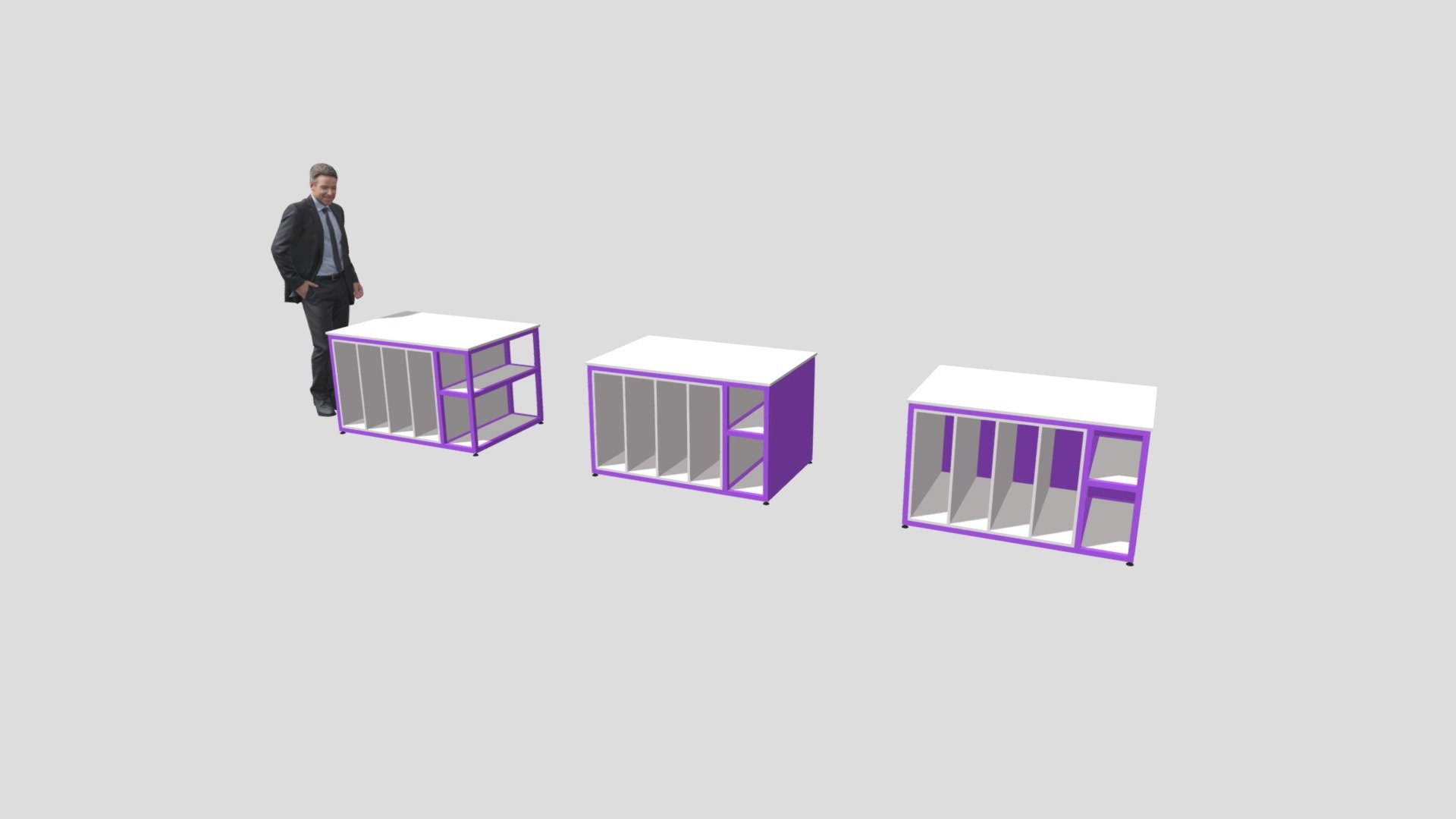 AW-HGR9053 packing station C4D - 3D model by 3D-VIEW (@Jake ...