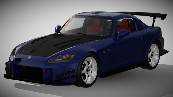 Honda-s2000 3D models - Sketchfab