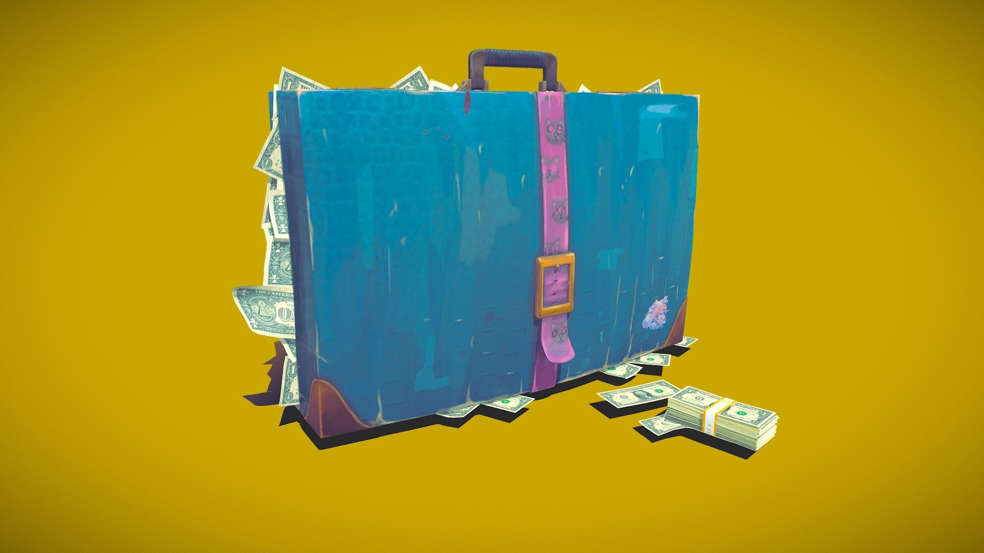 Full of Cash - 3D model by heymrwho [74bac69] - Sketchfab