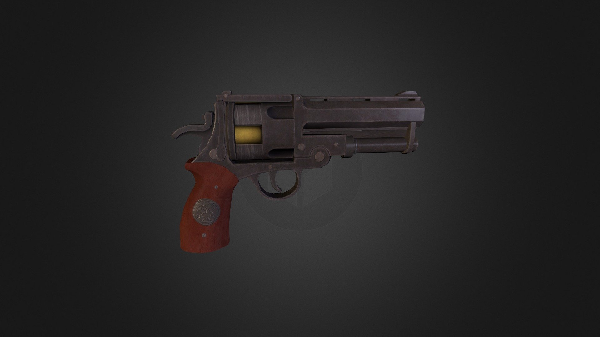 Handgun - 3D model by cleon.mocika [74bbf16] - Sketchfab