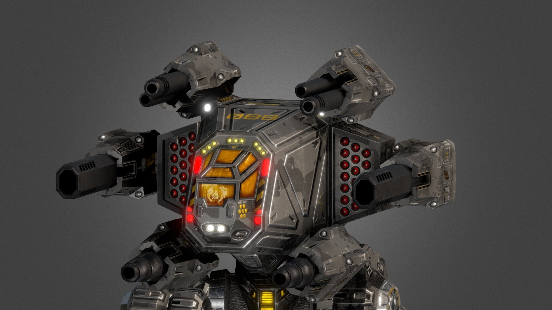 Anubis - Lowpoly Animated Mech - Buy Royalty Free 3D model by OP3D ...