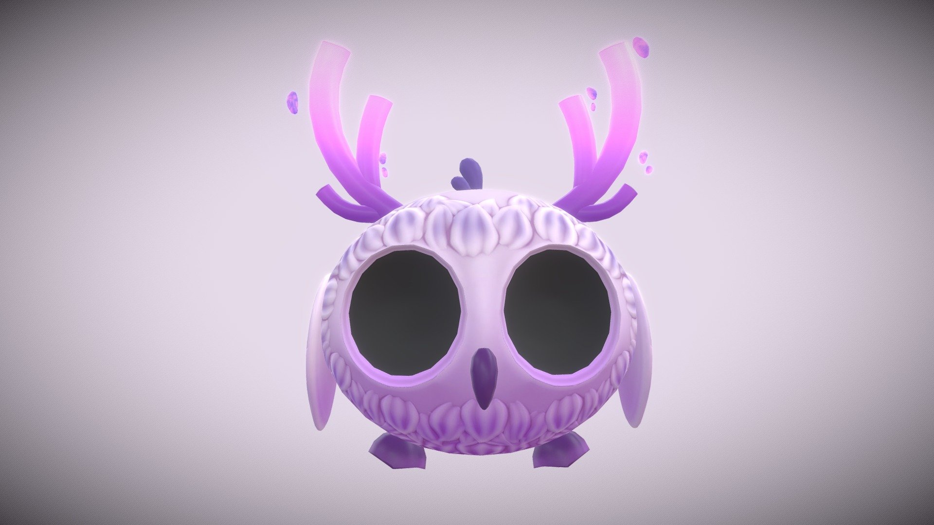 Magical Owl - Download Free 3D model by AK_Krause (@AK_anna) [74bcb4e ...