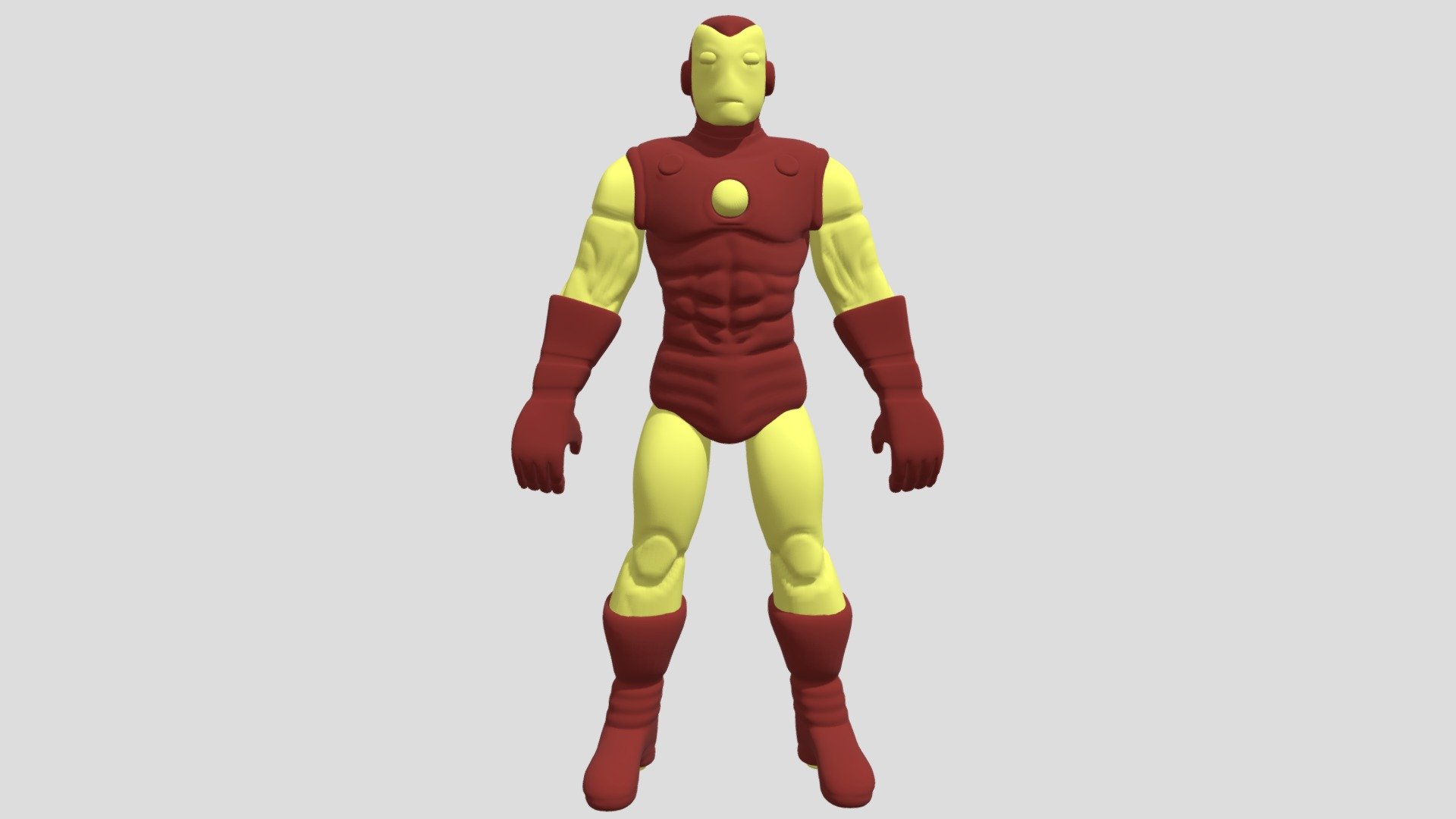 Marvel Comics Iron Man Classic - Buy Royalty Free 3D model by ...