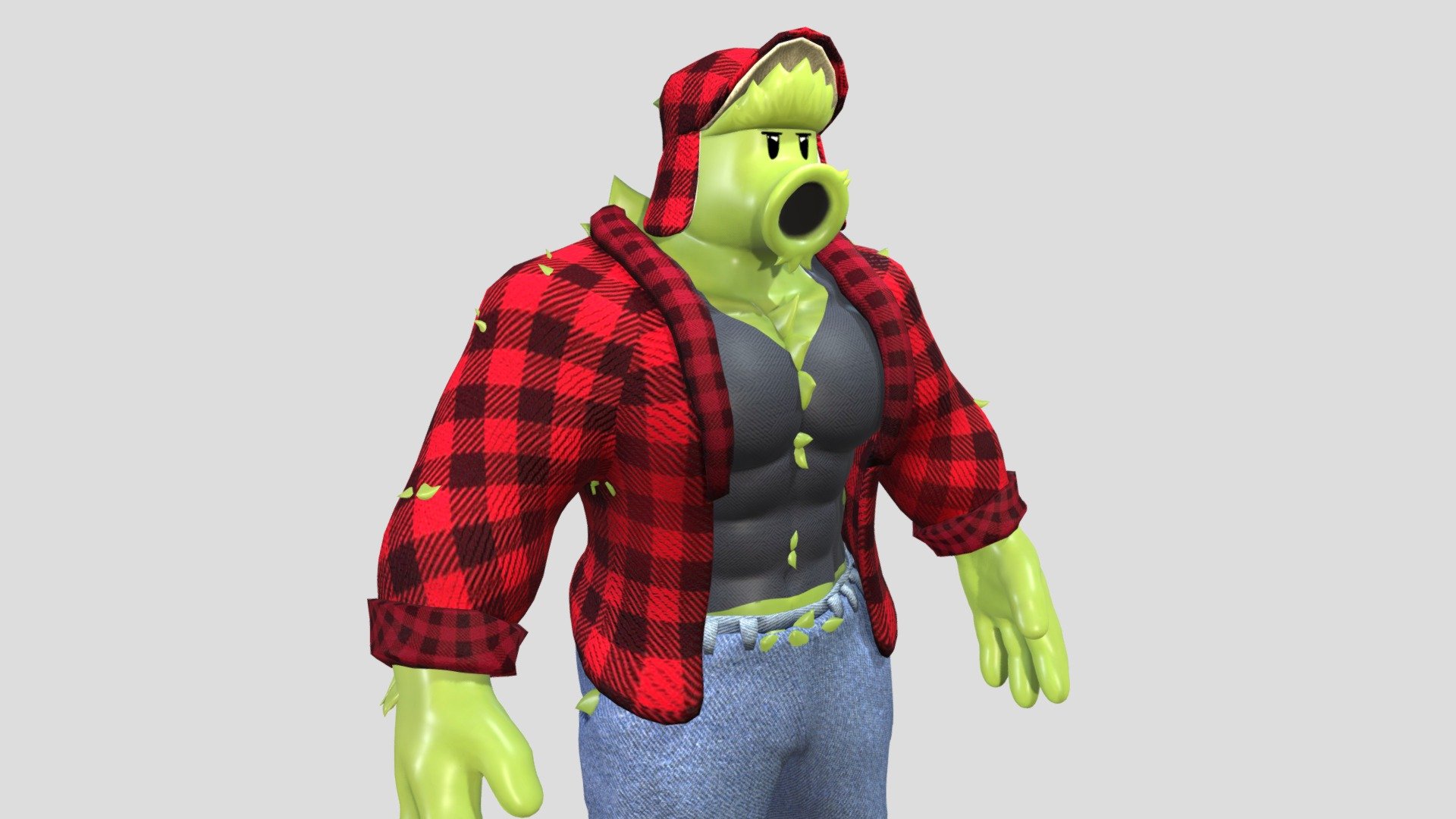 Primal Peashooter (REAL) - Download Free 3D model by wsbber [74bf882 ...