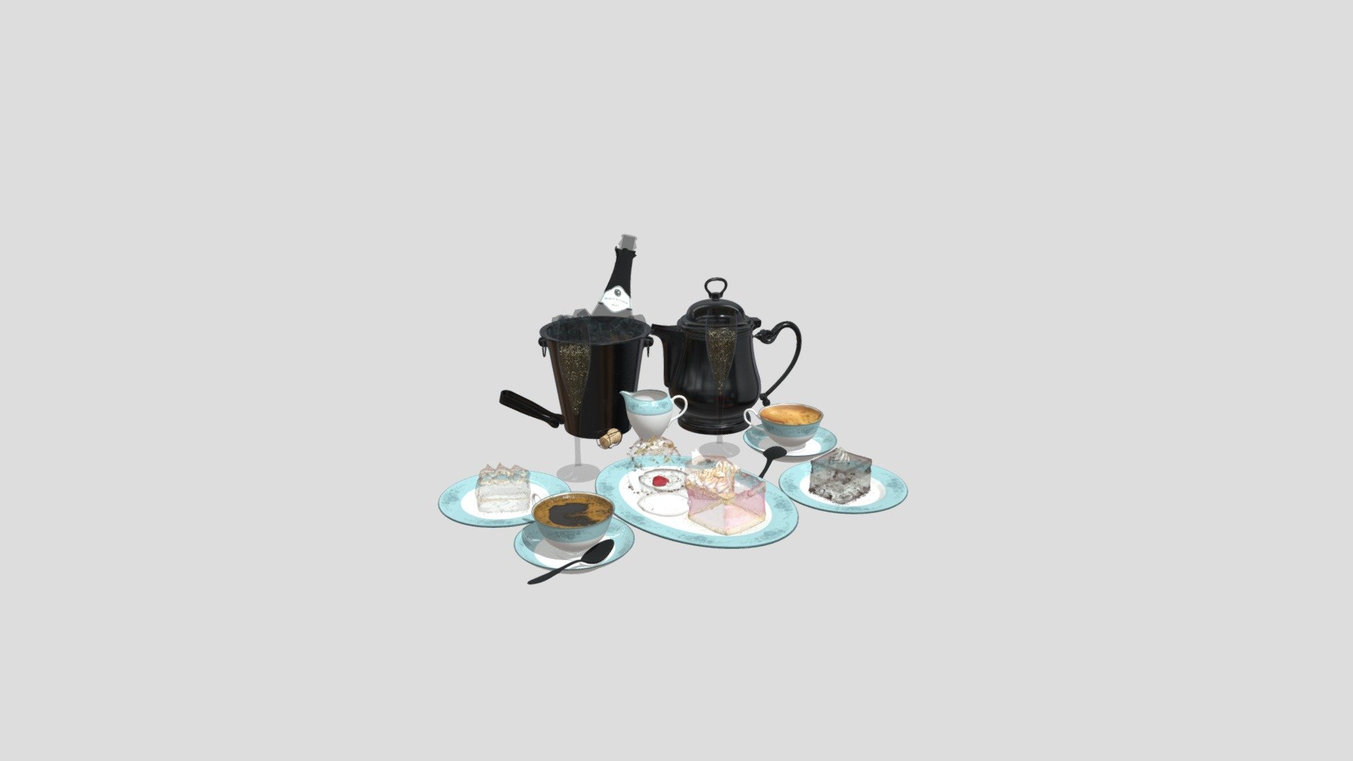 food set 23 AM237 Archmodels - Buy Royalty Free 3D model by Evermotion ...