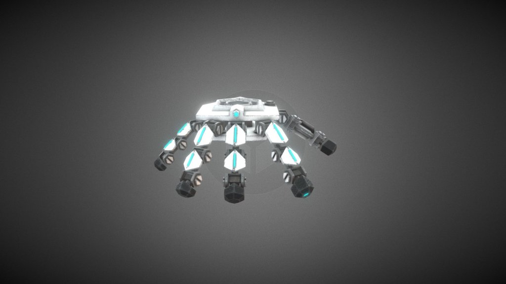 Project Blink - Scifi Hand - 3D model by SOMATIC [74c2d9e] - Sketchfab