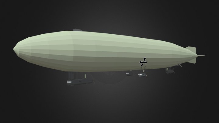 Blimp 3D models - Sketchfab