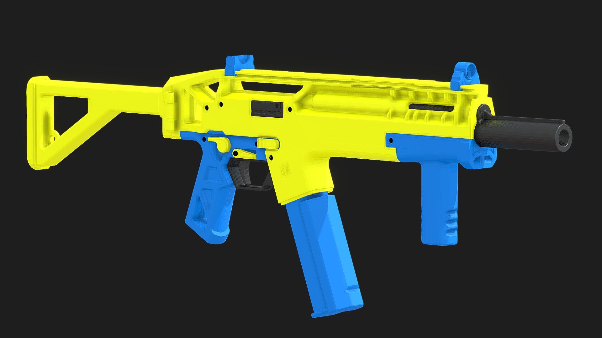 Heavy SMG Carbine M221 Saratoga MK 2 - 3D model by momsboxtv [74c4625 ...