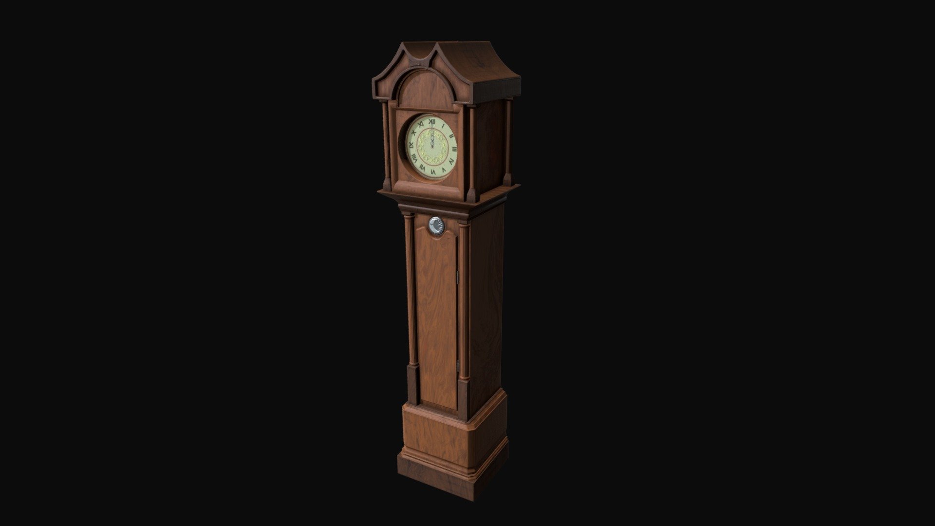 Antique Clock - 3D model by Gerafy (@GerardoGerafy) [74c6168] - Sketchfab