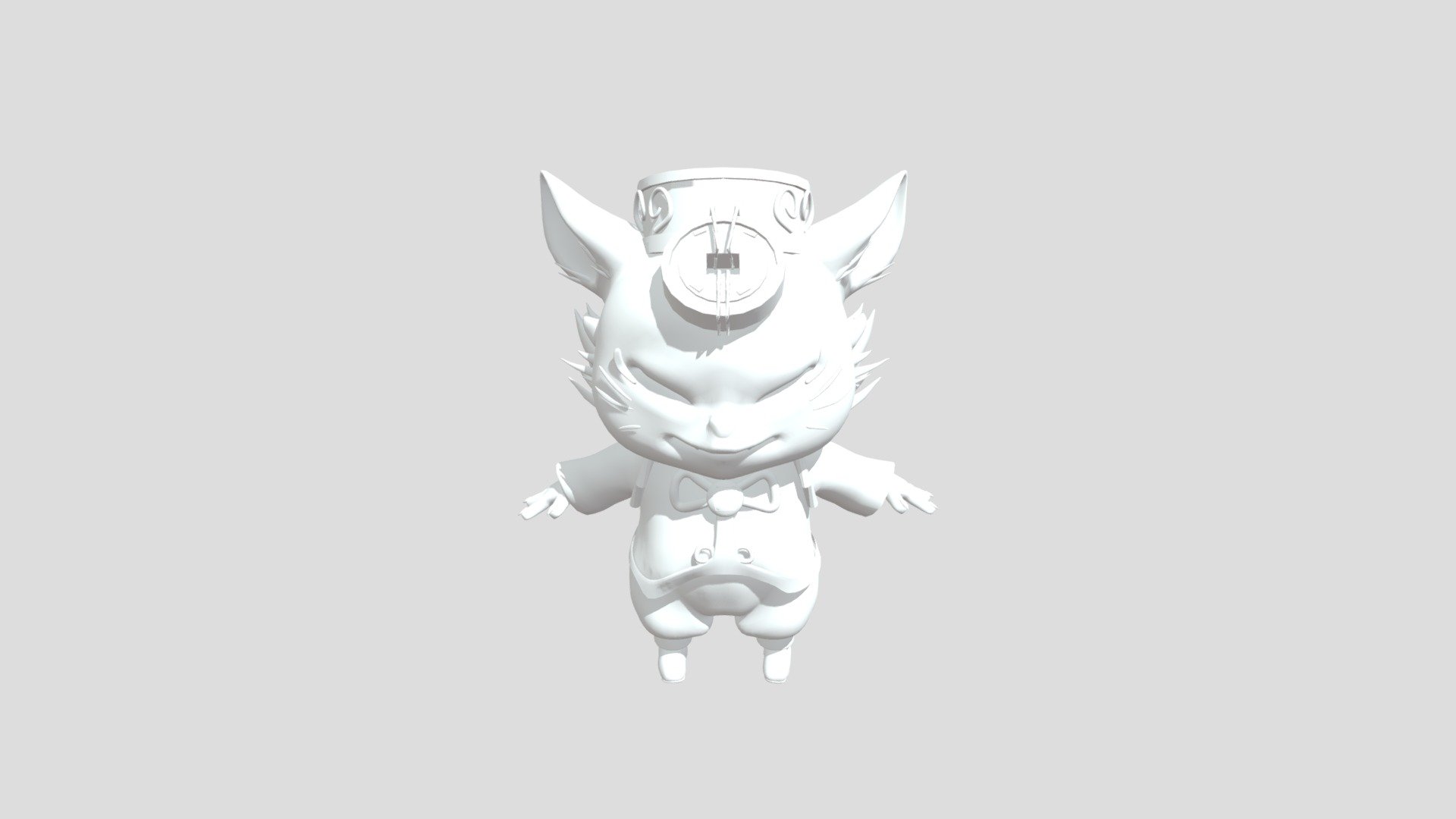 Teemo Chinese New Year ( League of Legends ) - 3D model by michelle ...