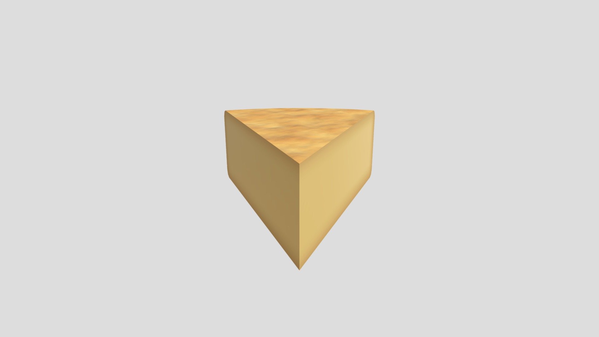 cheese wedge - 3D model by lightninbug [74c7ab3] - Sketchfab