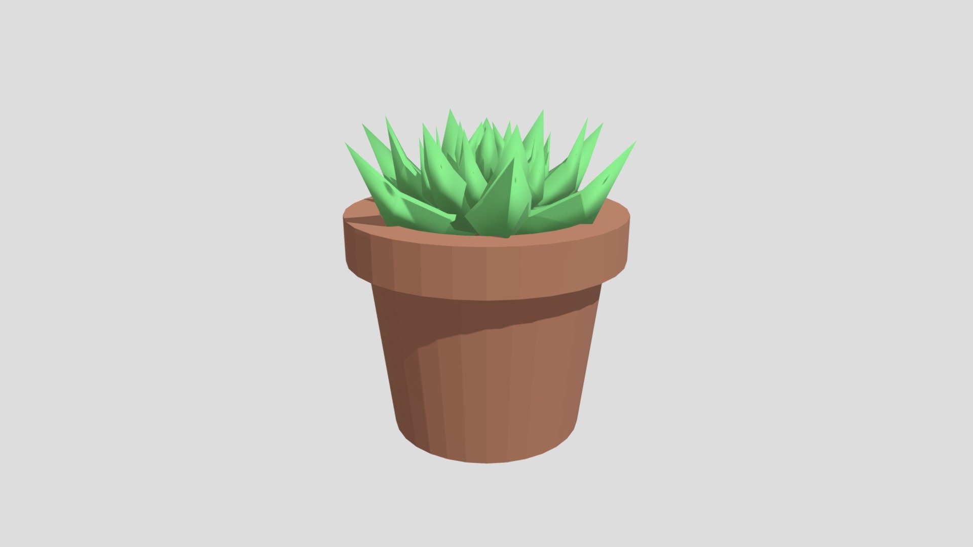 Small Succulent - Download Free 3D model by St0rmCl0ud [74c8c2a ...