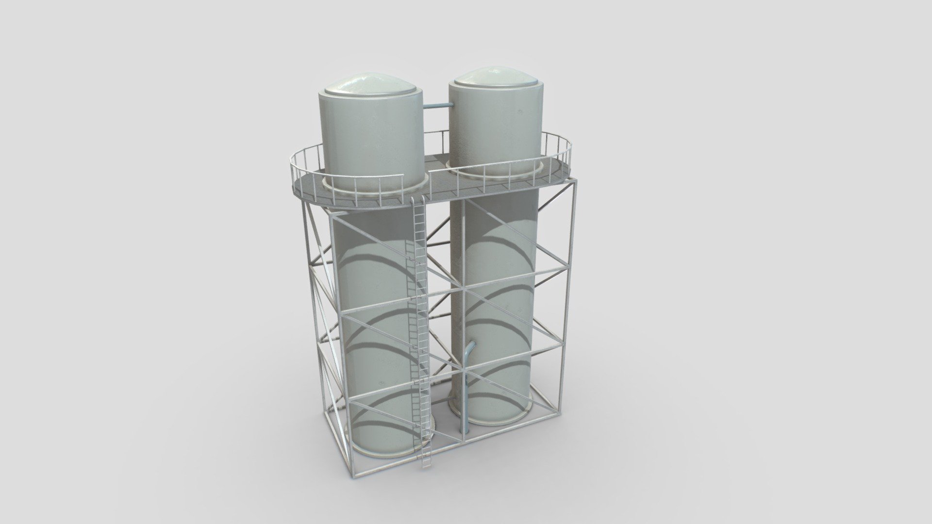 Water tank 2 - Buy Royalty Free 3D model by 32cm [74caf11] - Sketchfab ...