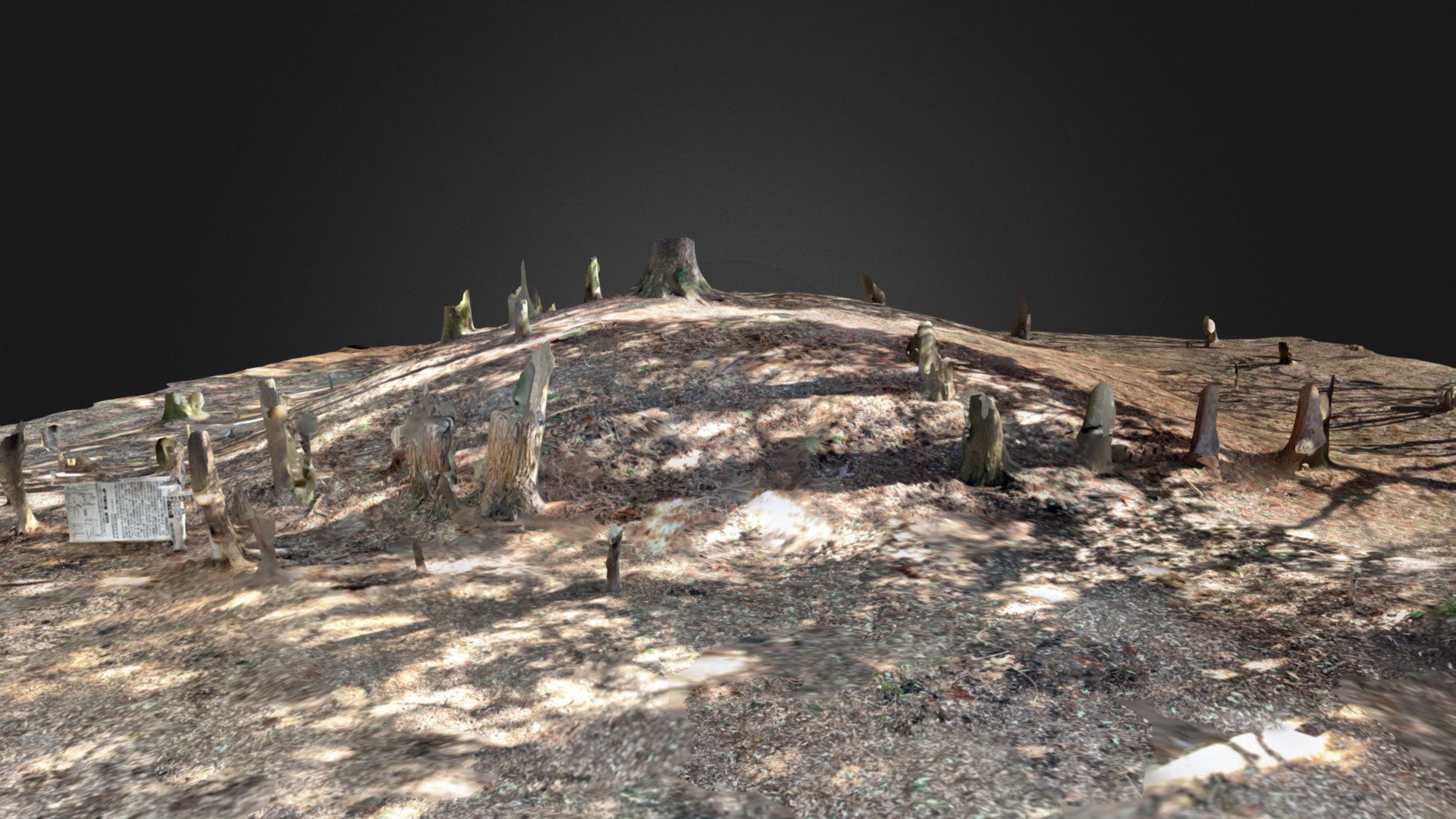 真幸古墳（島内1号墳） Masaki (shimauchi No. 1) tumulus - Download Free 3D model ...