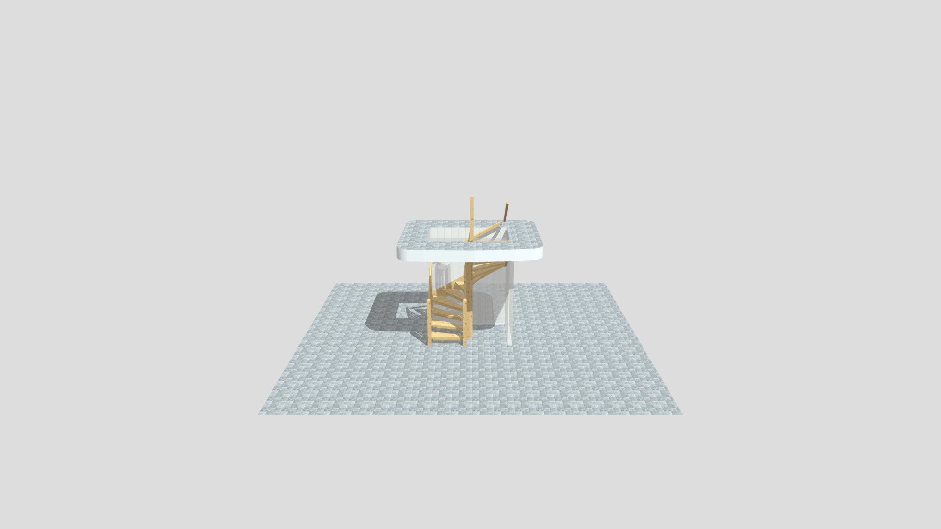 U-trappa - 3D model by Snickeri Stark (@MartinStark) [74ceb8c] - Sketchfab