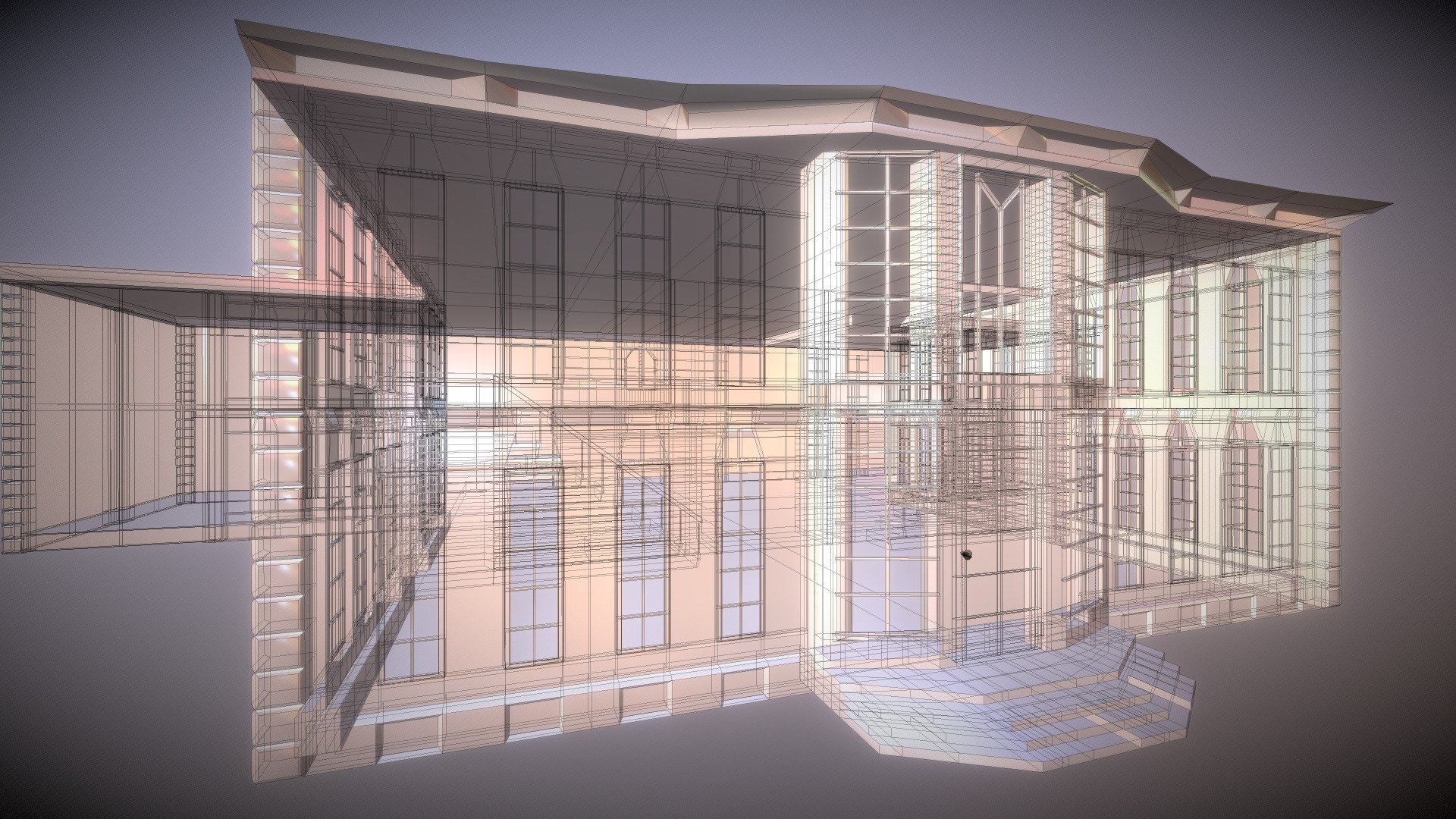 French Manor - Download Free 3D model by CWcomptech (@tking) [74cfc65 ...