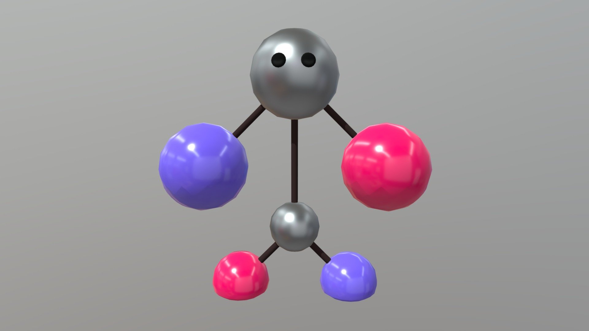 Mr. Molecule - Download Free 3D model by Peardian [74d0dfa] - Sketchfab