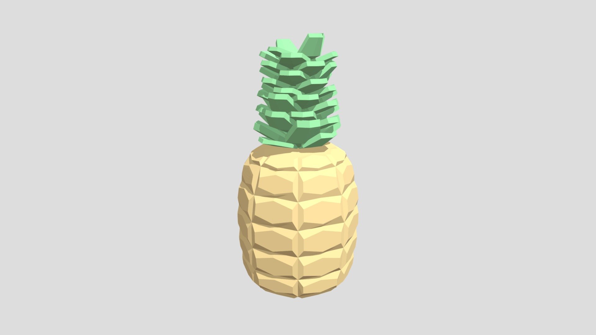 Pineapple - 3D model by calebcram [74d0e89] - Sketchfab