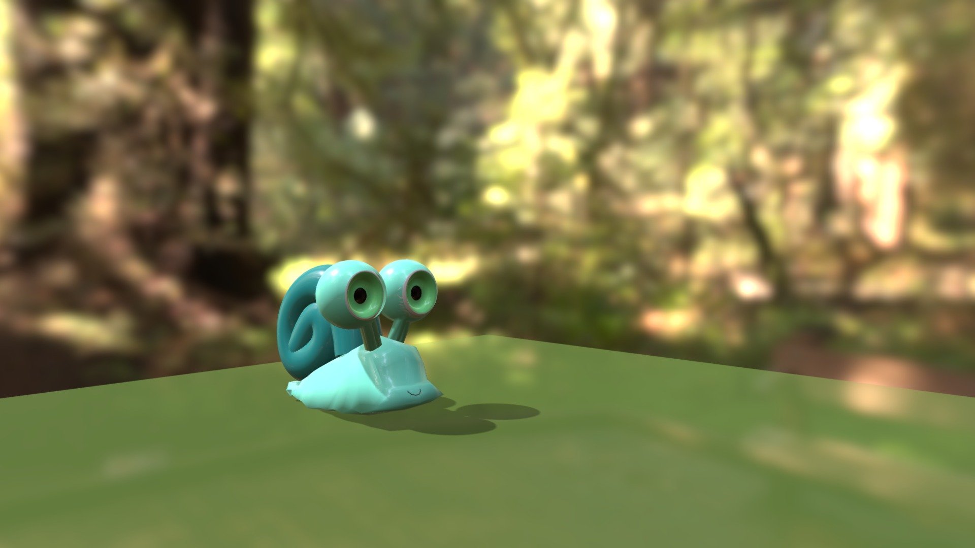 SLOW SNAIL ABGABE 2022 - 3D model by marina.jds (@marinamaurer ...