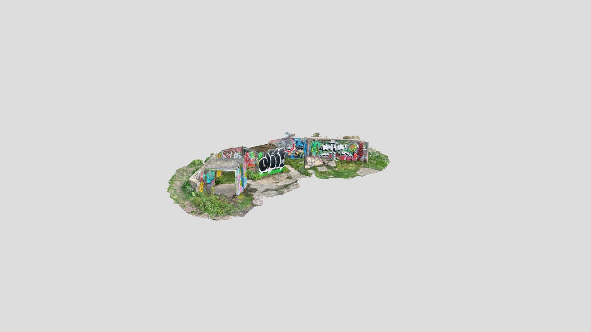 Purdown 3D Scan - Walkway 3 - 3D model by lillyparr93 [74d38db] - Sketchfab