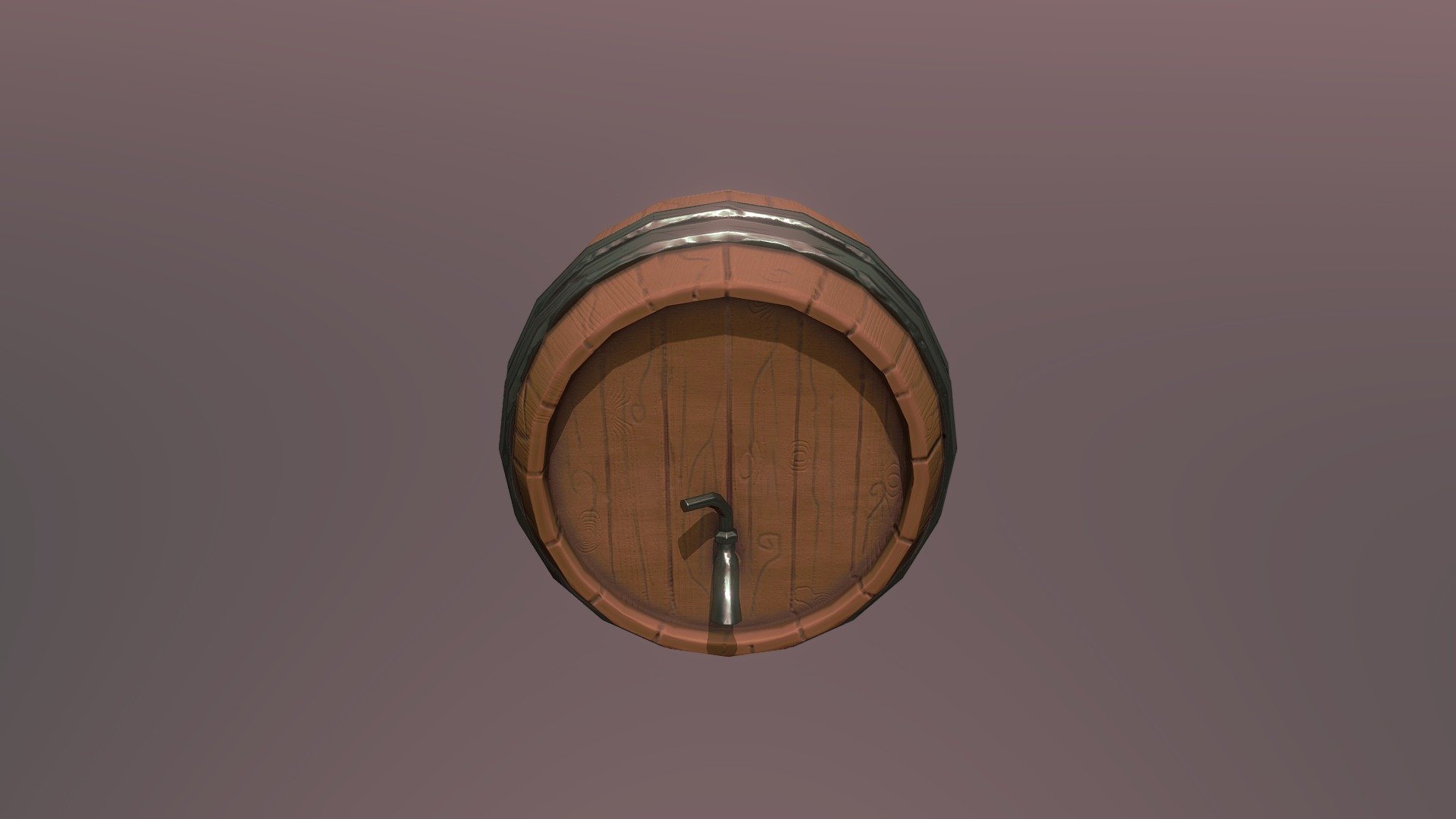Stylized Barrel - Download Free 3D model by William Chang (@williamch15 ...