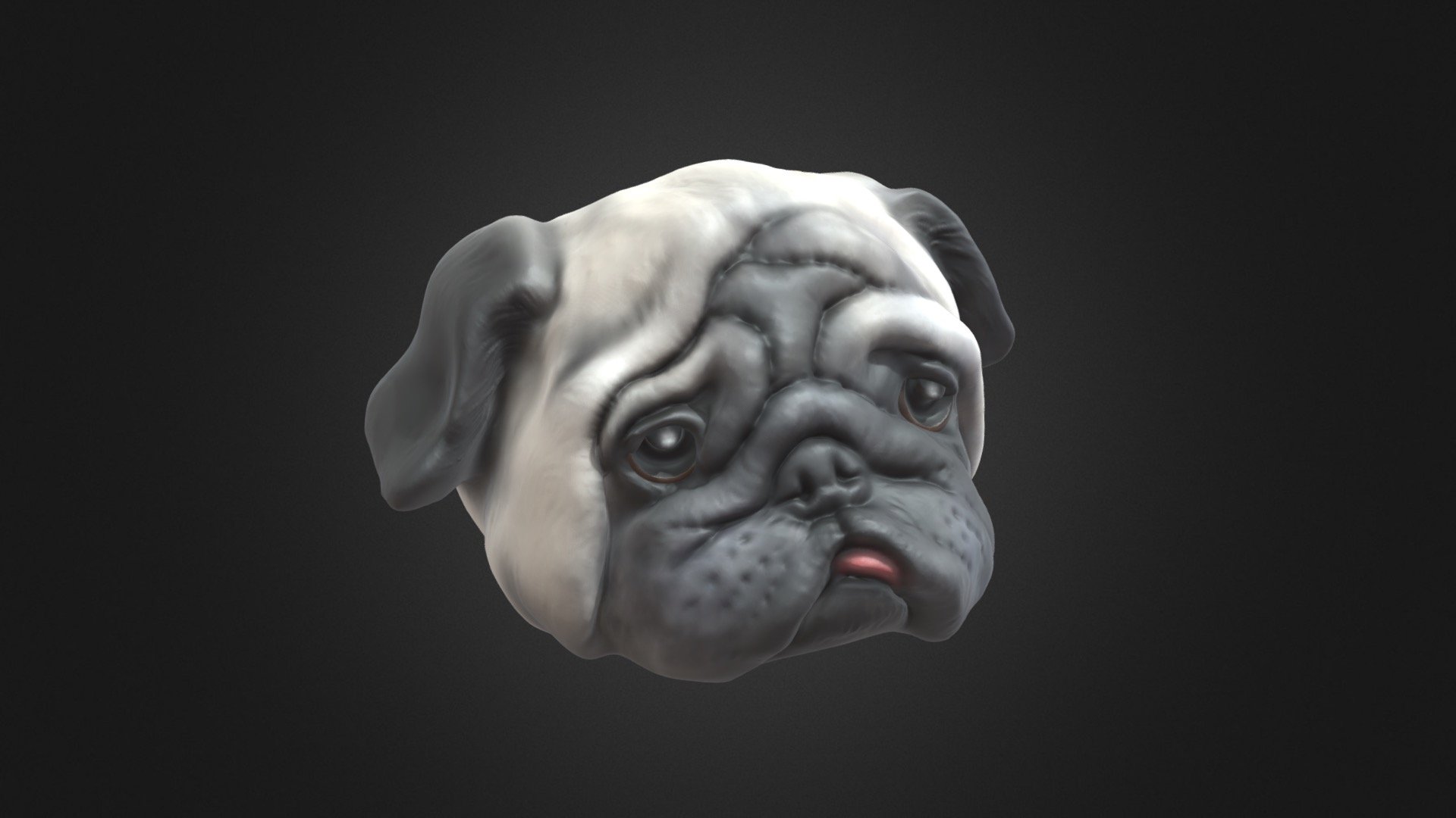 Ms Chiu pug model - 3D model by Seed by mi (@seedbymi) [74d80bf ...