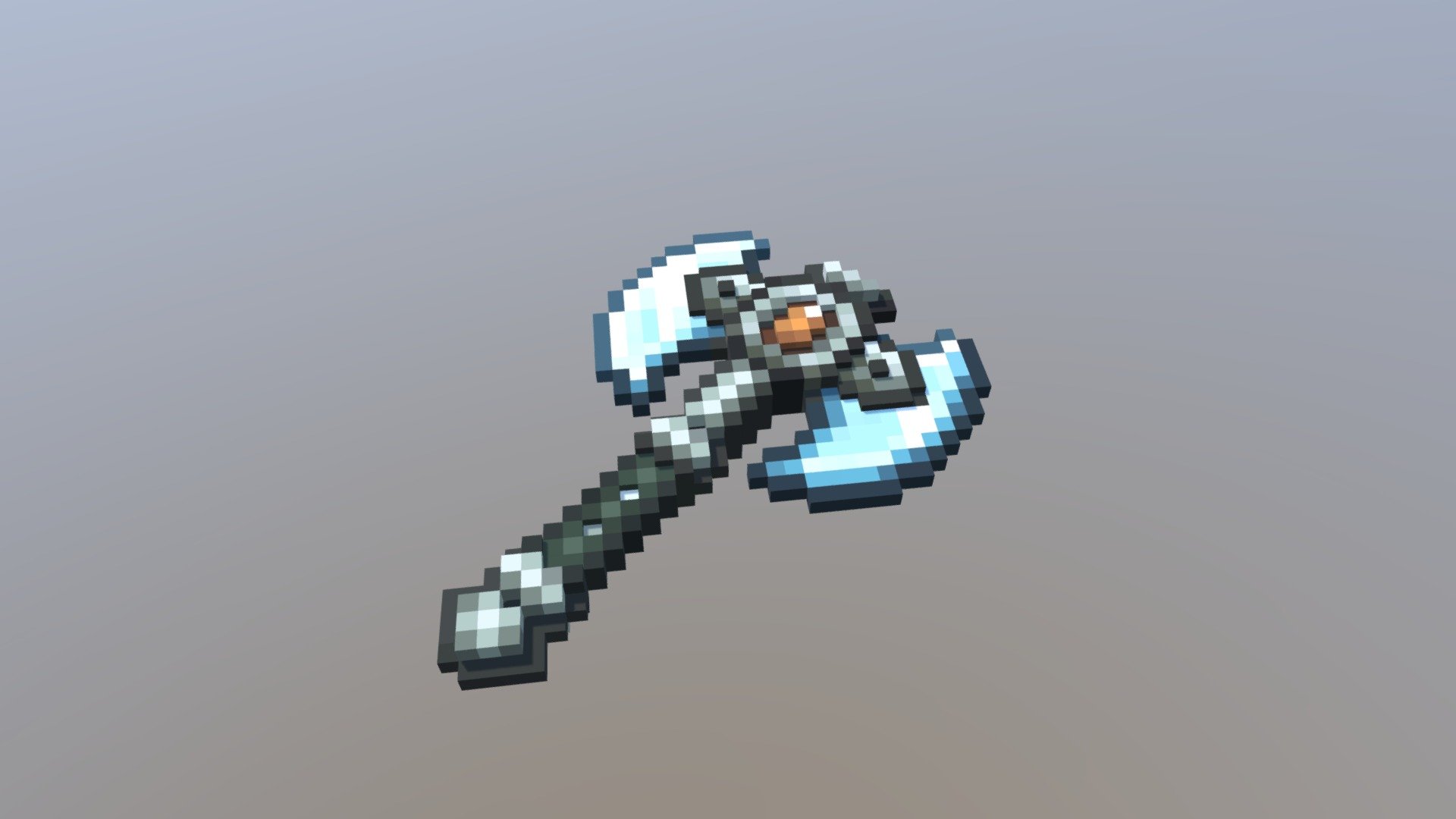 Diamond Axe - Dark - 3D model by dokustash [74d8b1c] - Sketchfab